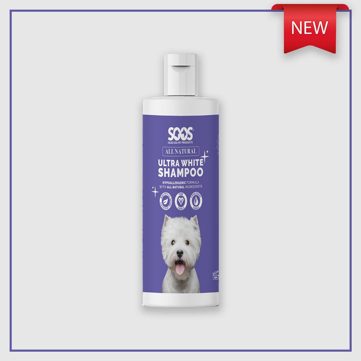 Natural whitening Shampoo for Dogs & Cats – Soos Pets